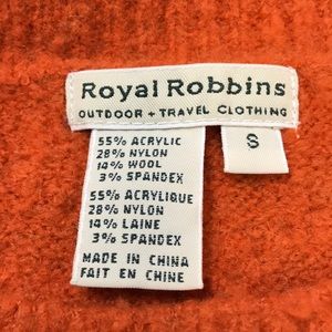 Royal Robbins | Sweaters | Royal Robbins Crew Neck Orange Sweater Size ...